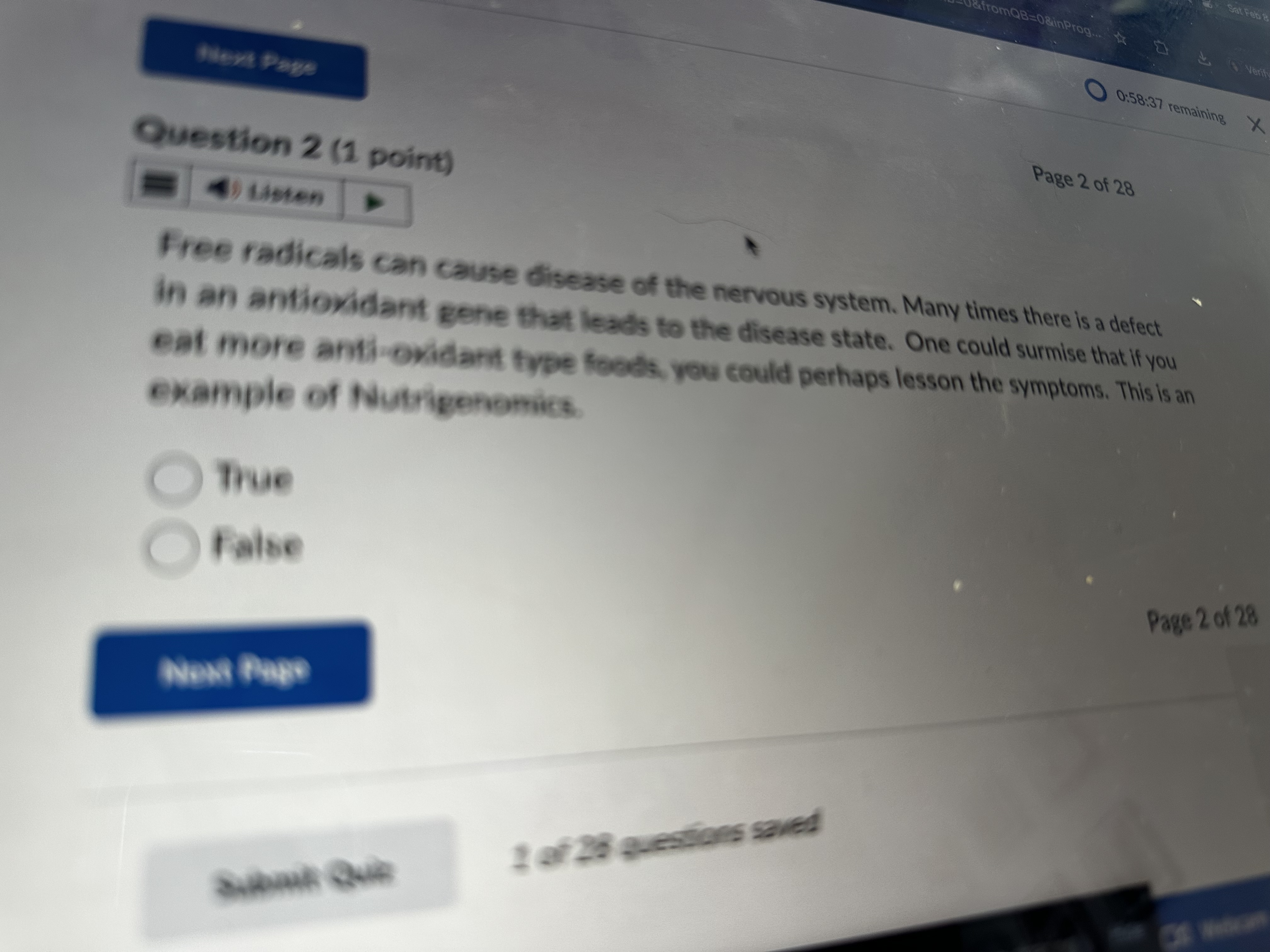 Solved Question 2 (1 ﻿point)Tree radicals can cause disease | Chegg.com