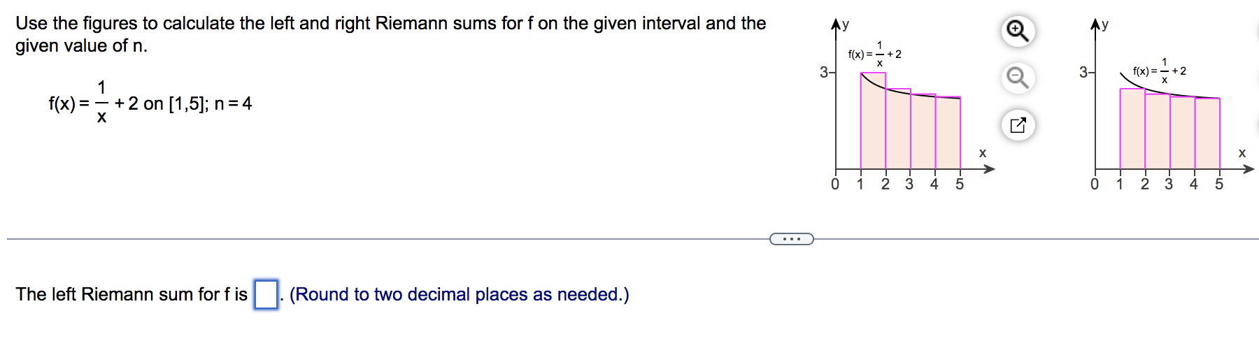 Solved Use the figures to calculate the left and right | Chegg.com