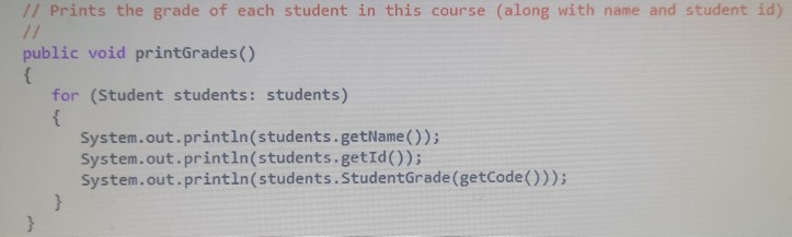 public class Student implements Comparable private | Chegg.com