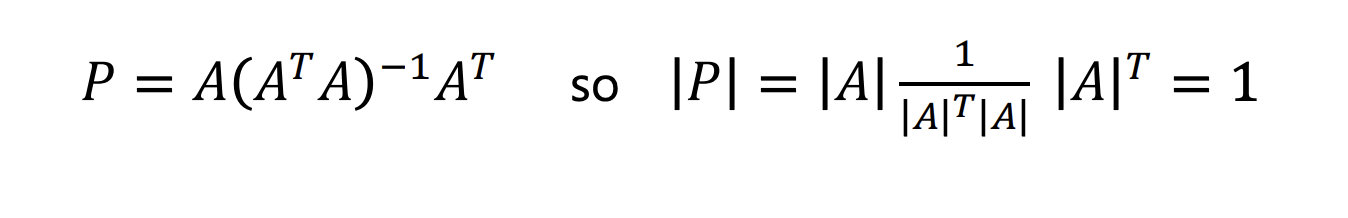 Solved What is wrong this proof that projection matrices | Chegg.com