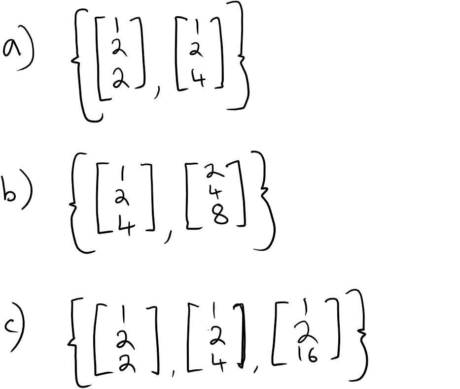 Solved V=SPAN⎩⎨⎧⎣⎡122⎦⎤,⎣⎡124⎦⎤ (A SUBSPACE OF R3 ) | Chegg.com