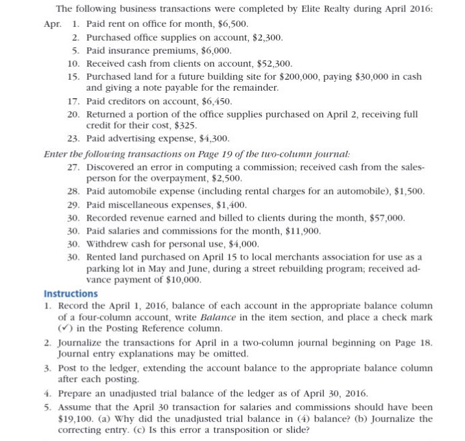 Solved PR 2-4A Journal entries and trial balance OBJ. 1, 2, | Chegg.com