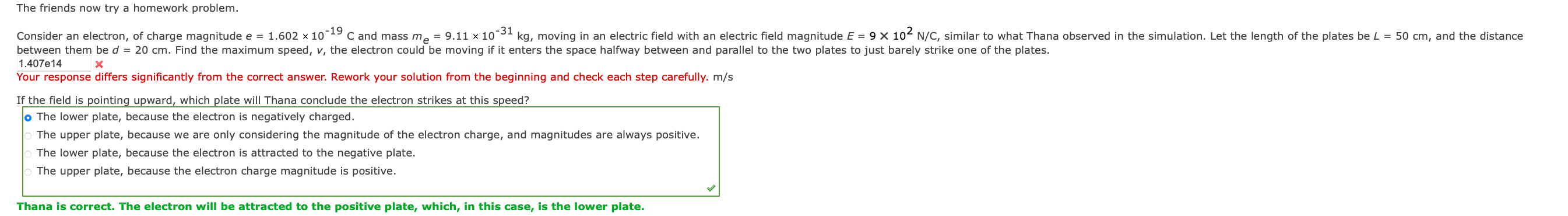 Solved Your response differs significantly from the correct | Chegg.com