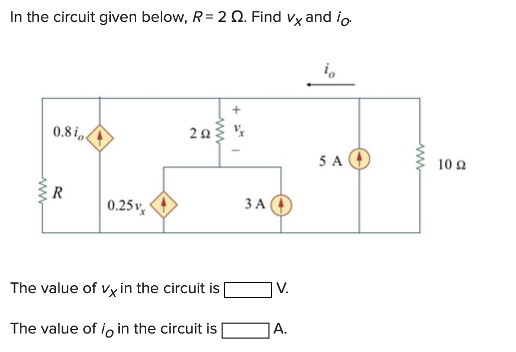 Solved Por metodo de mallas. In the circuit given below, | Chegg.com
