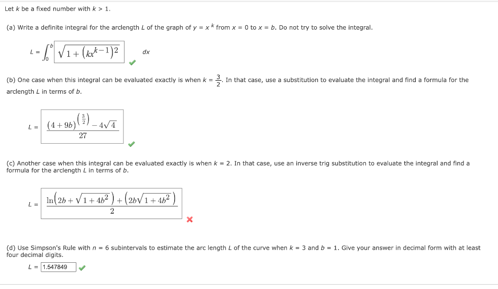 Solved Let k be a fixed number with k > 1. (a) Write a | Chegg.com