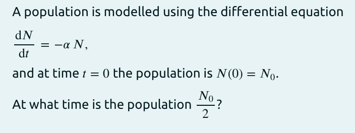 Solved A population is modelled using the differential | Chegg.com