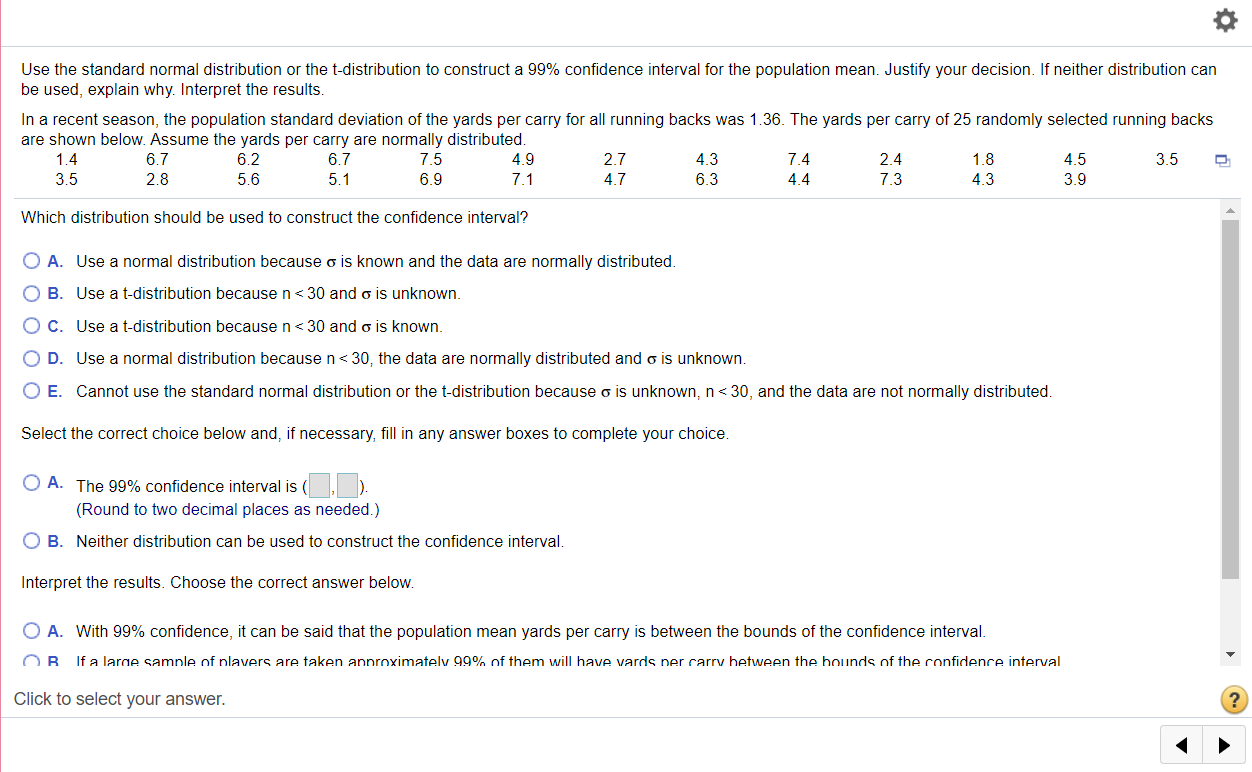 Solved Use the standard normal distribution or the | Chegg.com