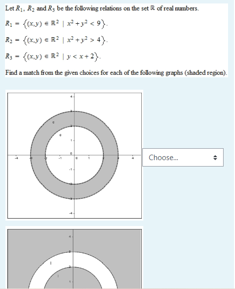 Solved Let R₁, R₂ and R3 be the following relations on the | Chegg.com