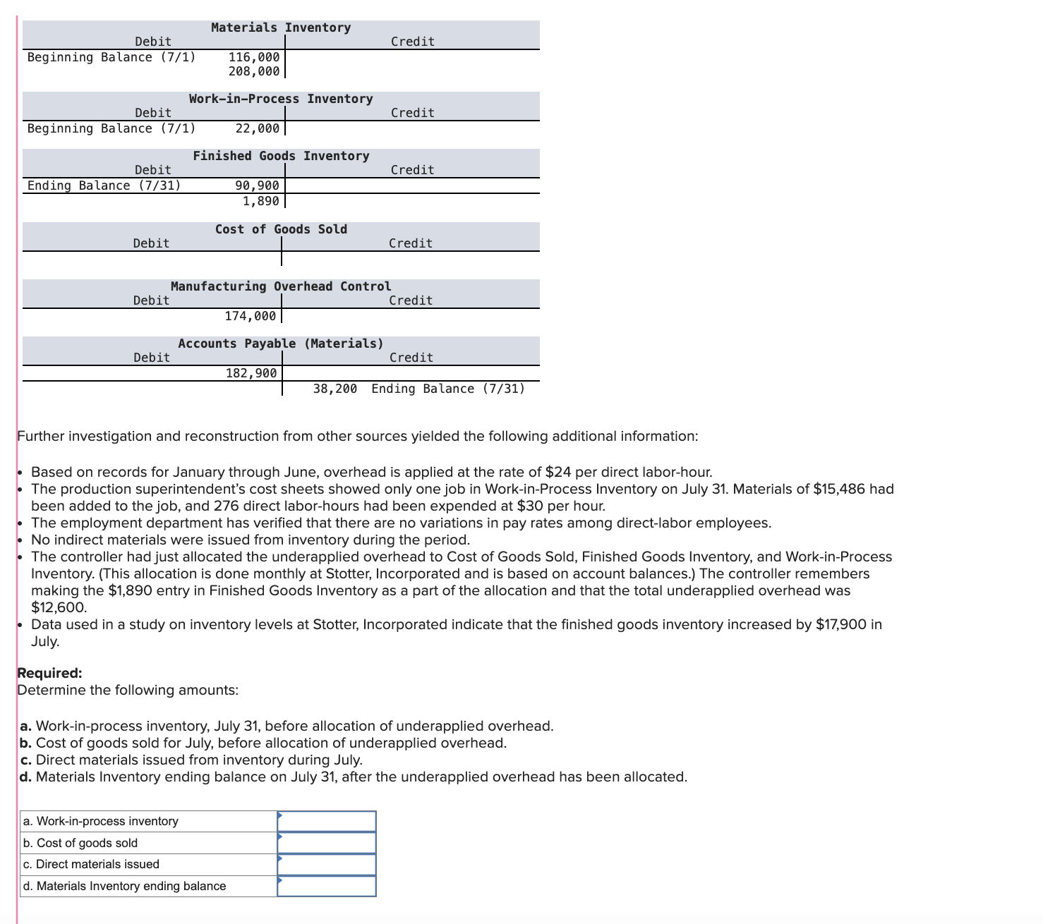 Solved Further investigation and reconstruction from other | Chegg.com