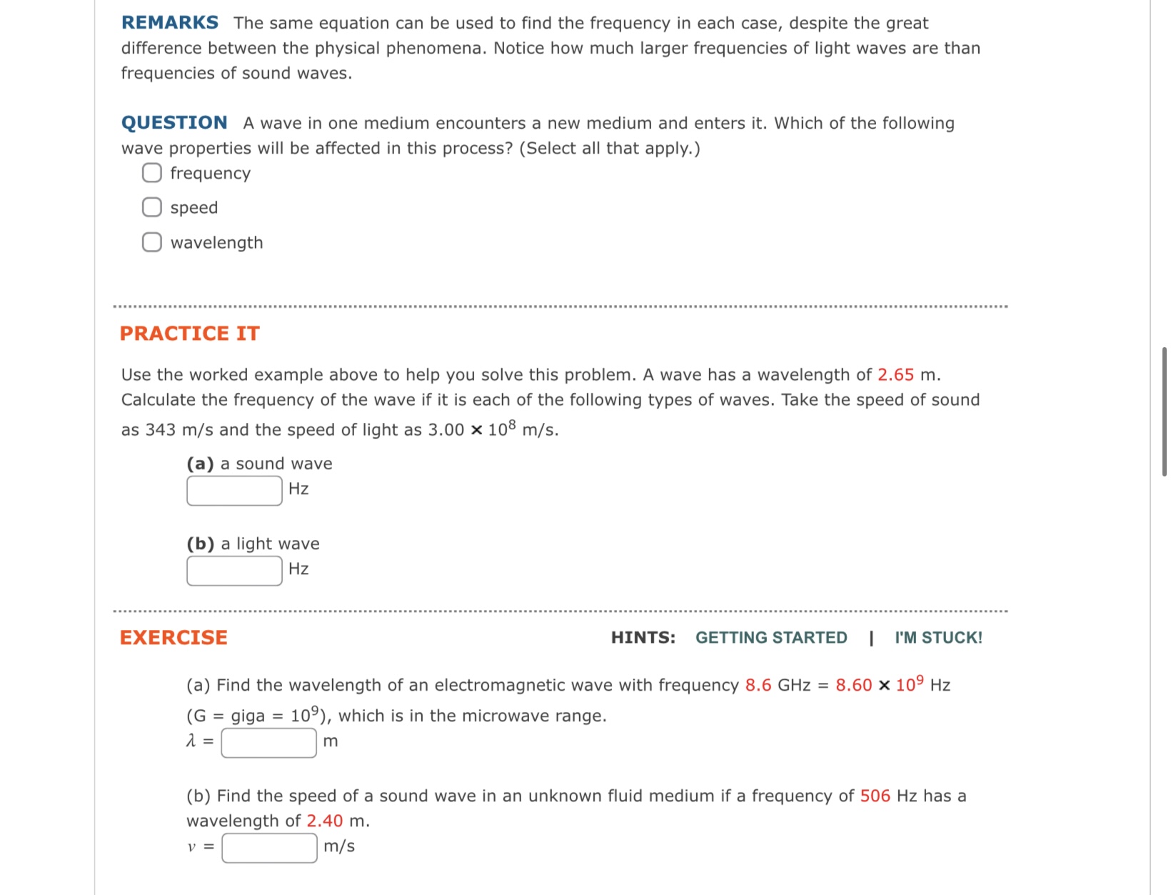 Solved REMARKS The same equation can be used to find the | Chegg.com