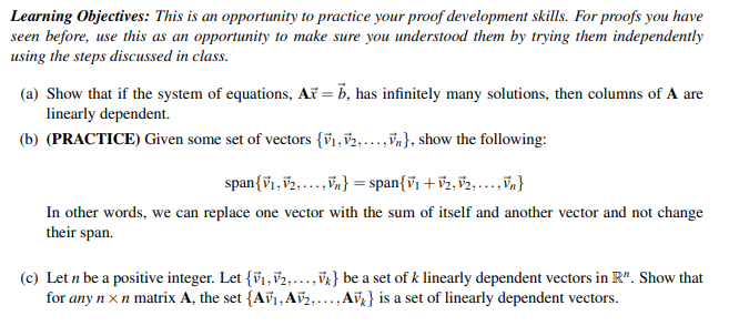Solved Learning Objectives: This is an opportunity to | Chegg.com