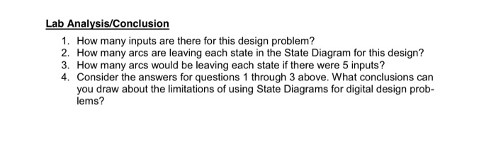 Solved Lab #10-Finite State Machine Introduction A | Chegg.com