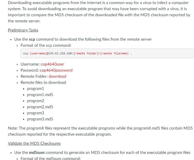 Downloading executable programs from the Internet is | Chegg.com