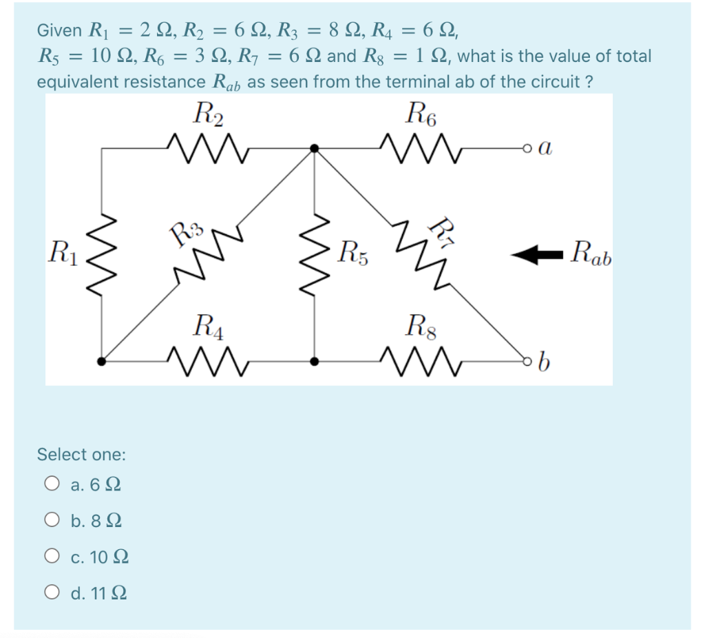 Solved Given R1 = 2 12, R2 = 6 12, R3 = 8 12, R4 = 6 12, R5 | Chegg.com