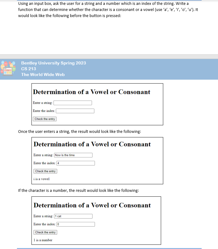Solved Create an HTML file and use getElementByID() to | Chegg.com