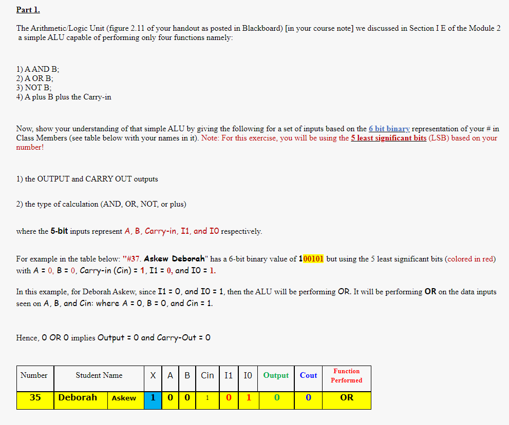 Solved For Part 2, the number will be #11 The number I am | Chegg.com