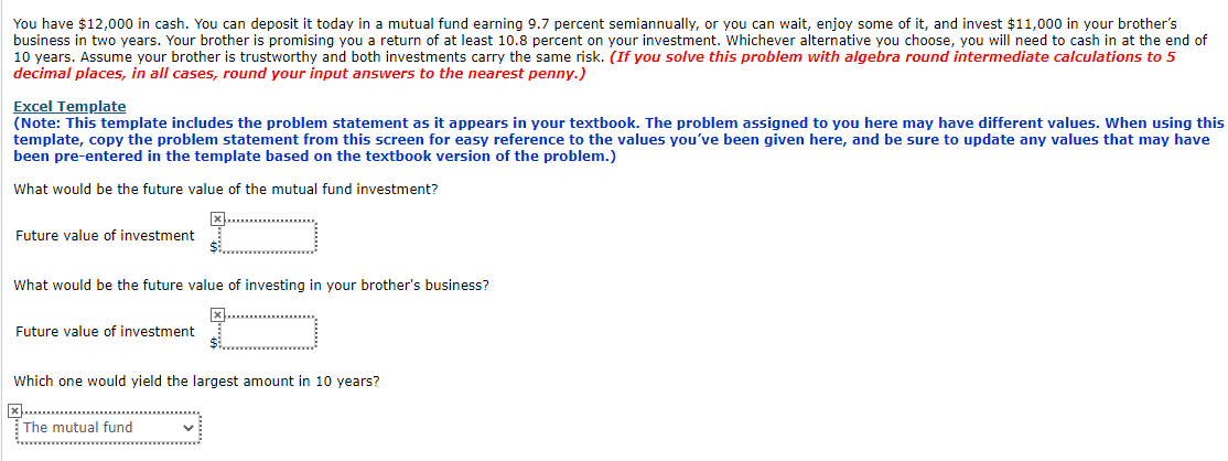 Solved You have $12,000 in cash. You can deposit it today in | Chegg.com