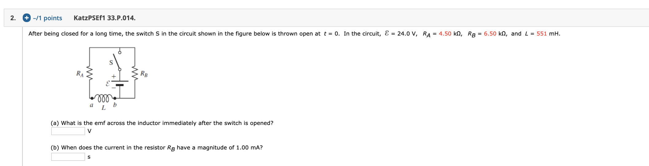 Solved + -/1 points KatzPSEf1 33. P.01 4. 2. After being | Chegg.com Solved + -/1 points KatzPSEf1 33. P.01 4. 2. After being | Chegg.com