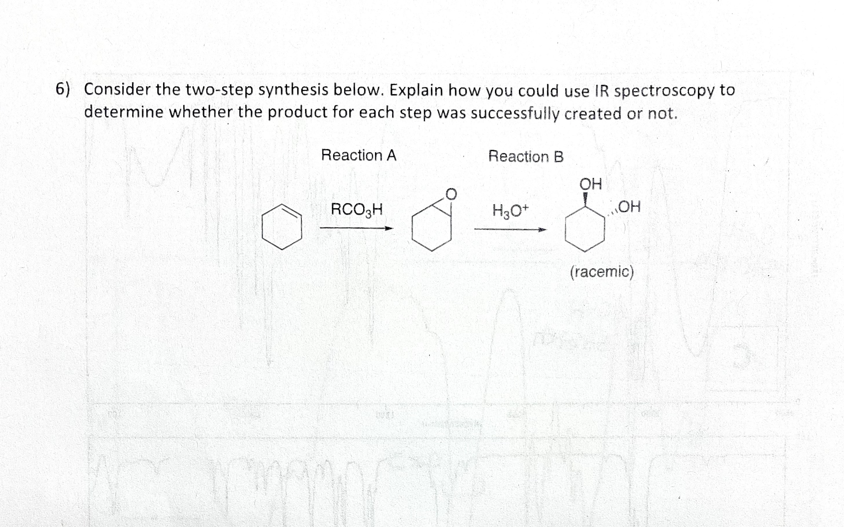 Consider the two-step synthesis below. Explain how | Chegg.com