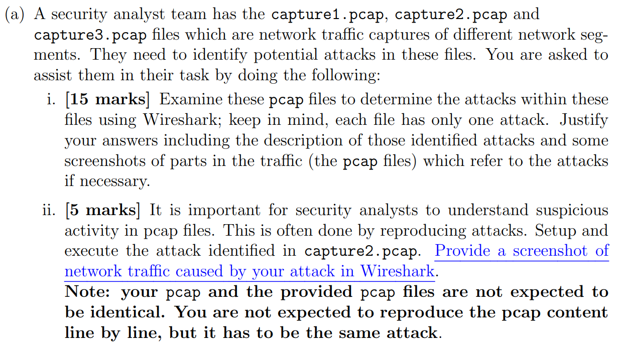 Solved Hi, below is my question. For each file, the network | Chegg.com