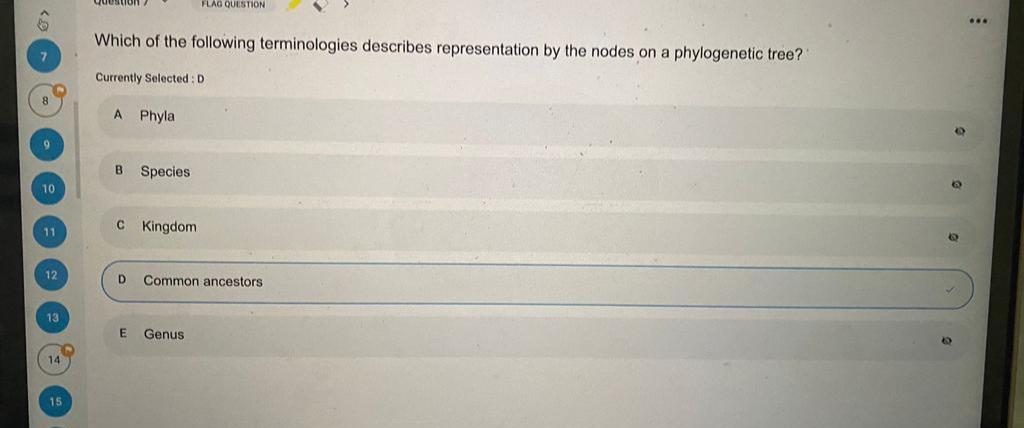 Solved Which of the following terminologies describes | Chegg.com