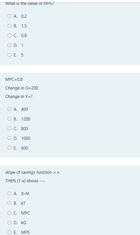 Solved What is the value of MPS? A. 0,2 B. 1,5 C. 0,8 D. 1 | Chegg.com