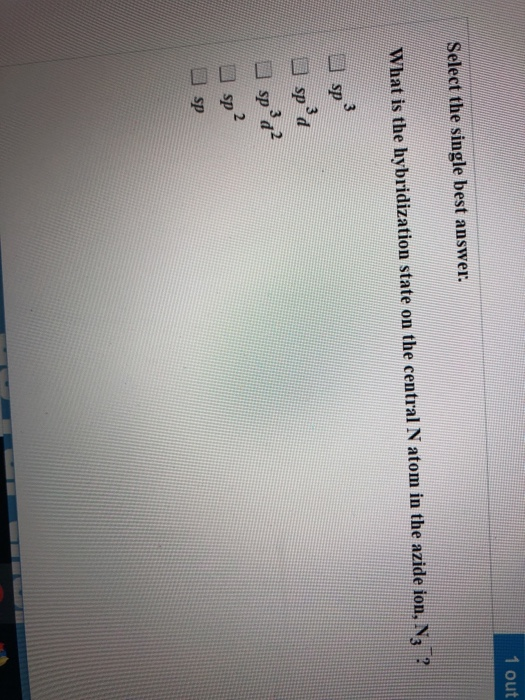 Solved 1 out Select the single best answer. What is the | Chegg.com