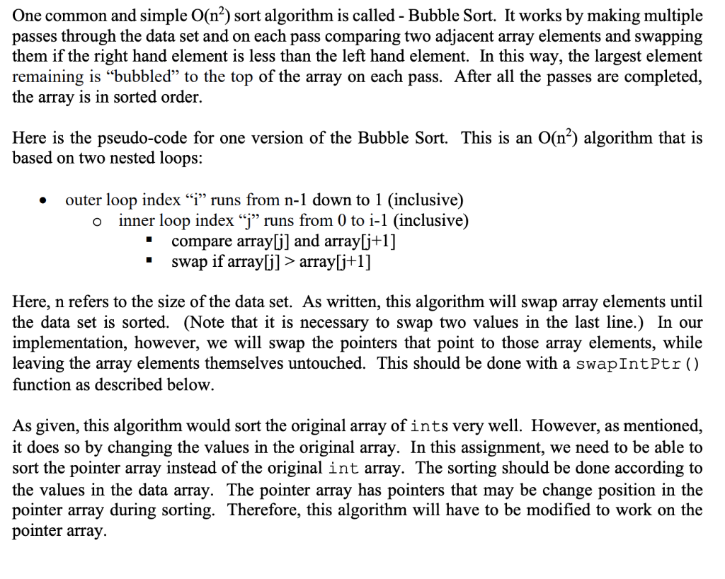 Introduction Sometimes we're given an array of data | Chegg.com