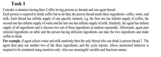 Solved Do this task in c/c++ using monitors operating | Chegg.com