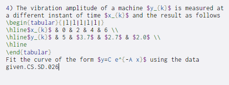 Solved 4) The vibration amplitude of a machine $y_{k}$ is | Chegg.com