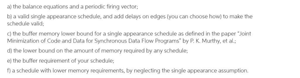 Consider the following static dataflow graph: lb 0 de | Chegg.com