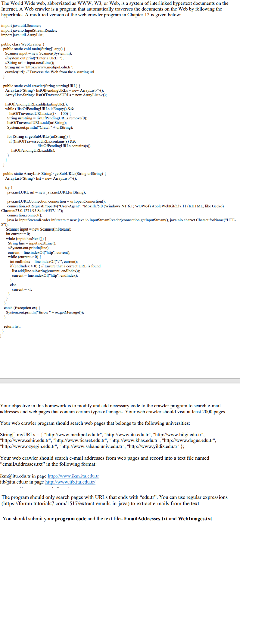 The World Wide web, abbreviated as WWW, W3, or Web, | Chegg.com