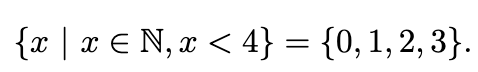 Solved List the following set comprehension notation and | Chegg.com