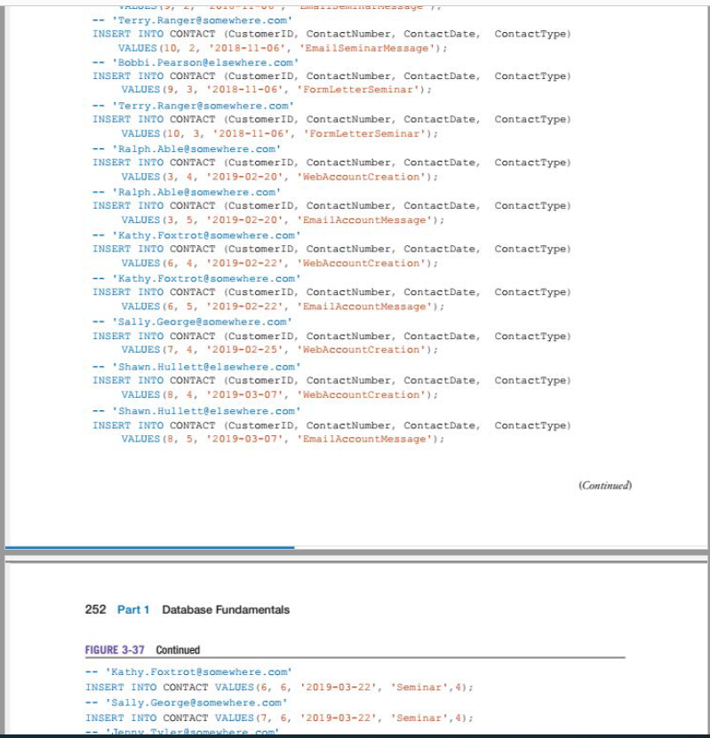 Solved very important please read everything. I need a table | Chegg.com