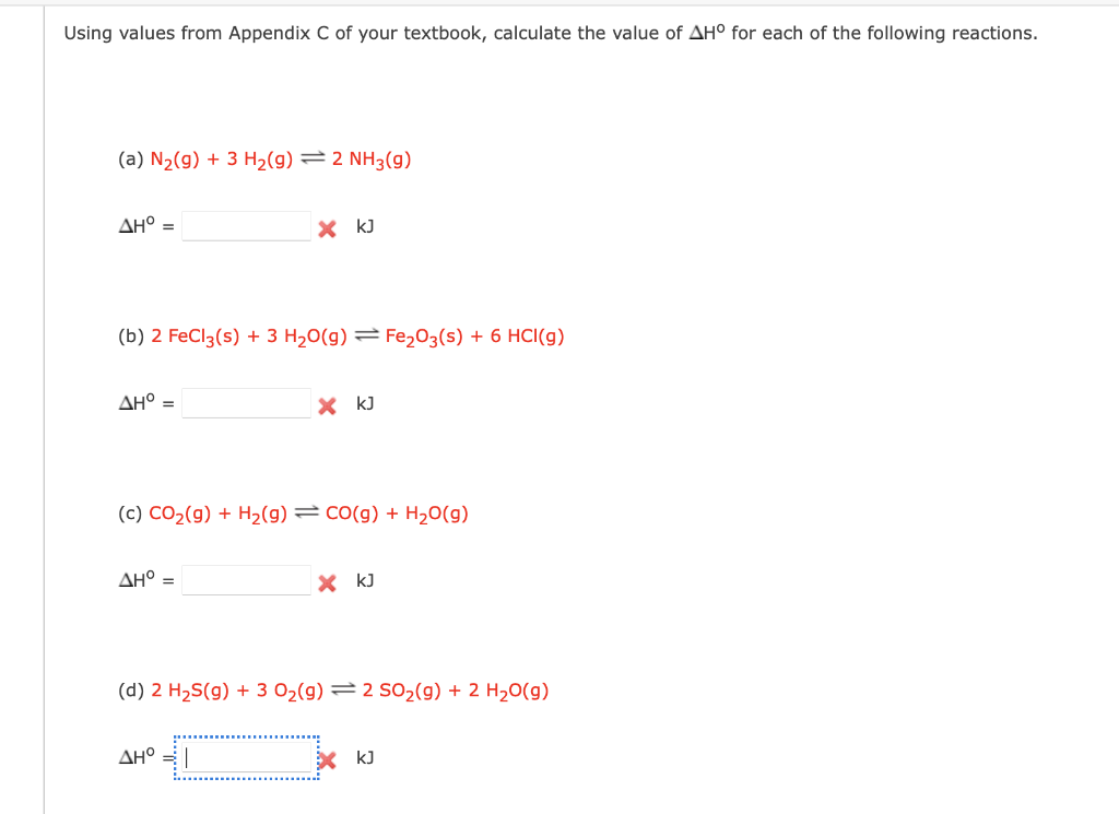 Using values from Appendix C of your textbook, | Chegg.com