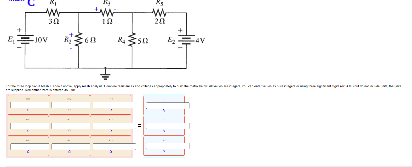 Solved are supplied. Remember, zero is entered as 0.00 ΩΩ2 | Chegg.com