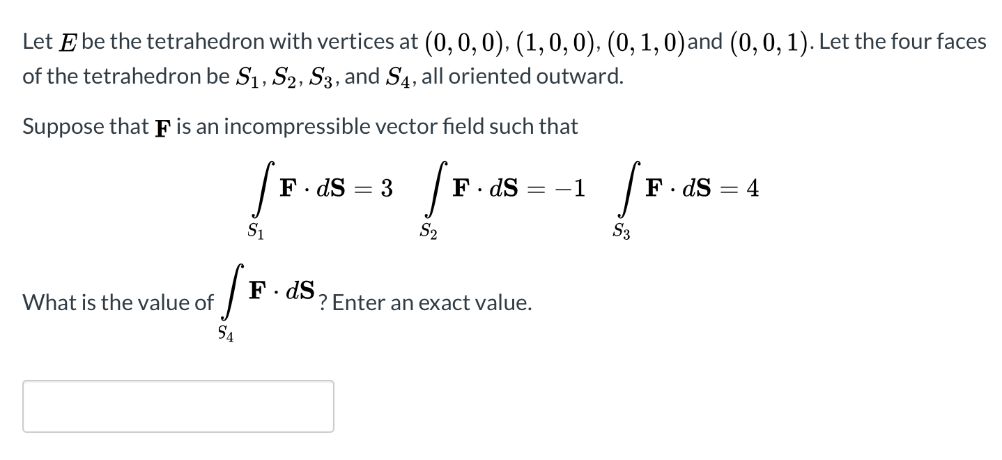 Solved Suppose F is a vector field defined on all of R3, | Chegg.com