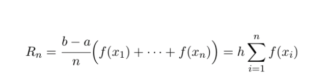Solved The composite (right) rectangular rule with uniform | Chegg.com