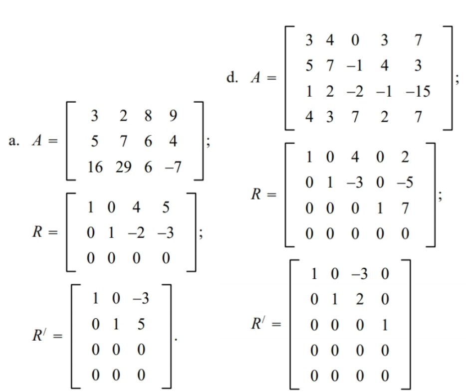 Solved 2.3 Exercises 1. Assisted Computation: For each item, | Chegg.com