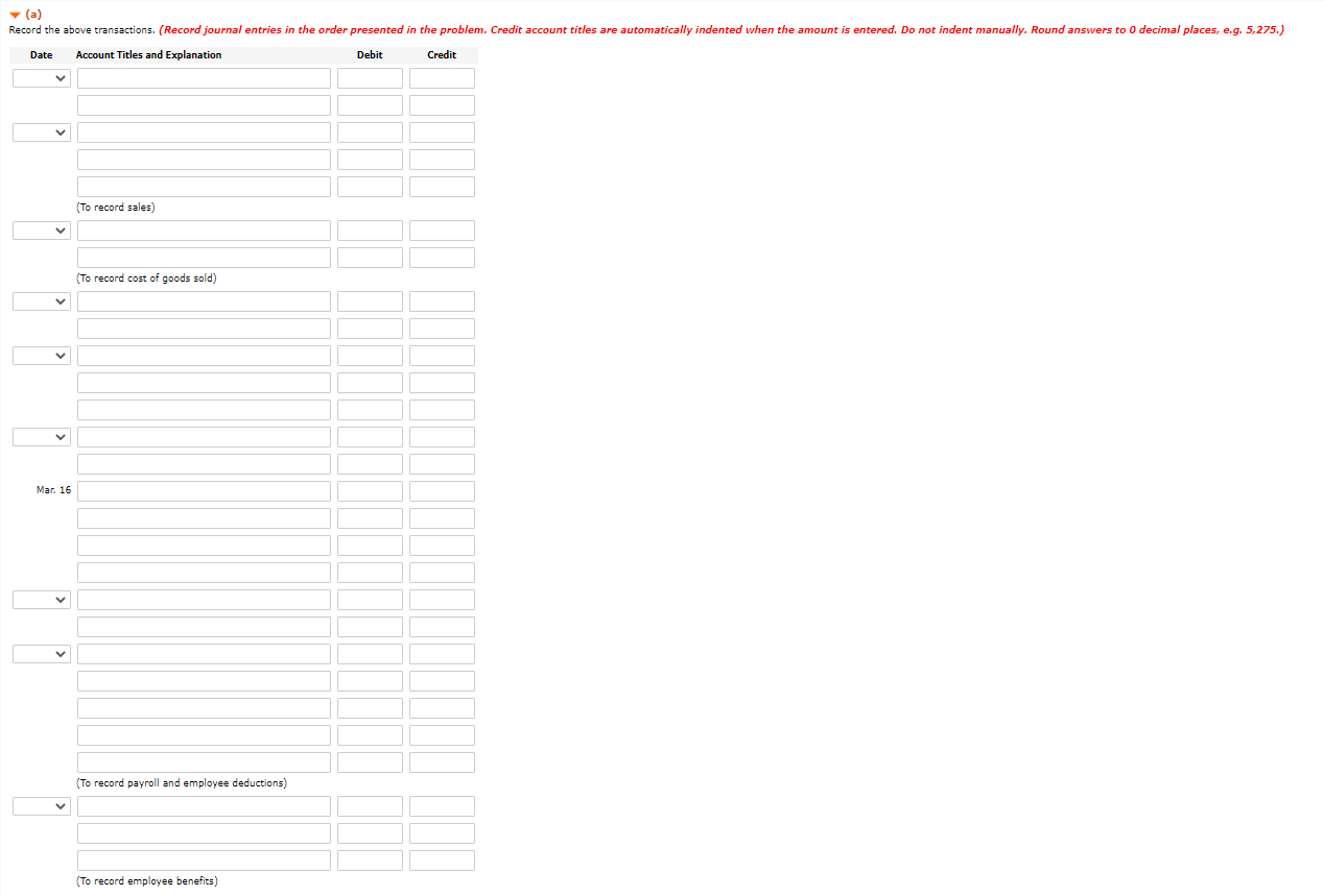 Solved Problem 10-1A (Part Level Submission) On February 28, | Chegg.com