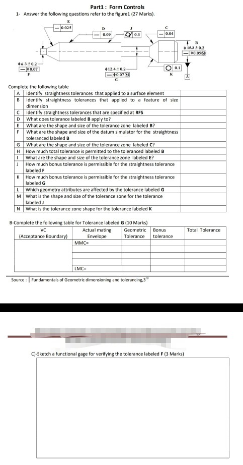 Solved Part1: Form Controls 1 Answer the following questions | Chegg.com