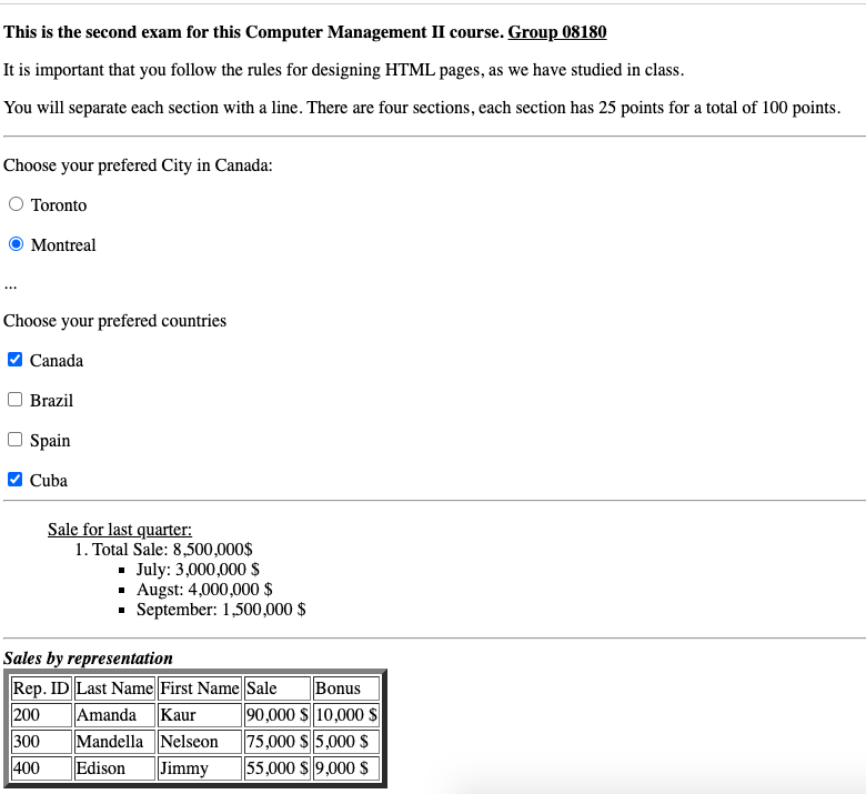 Solved This is the second exam for this Computer Management | Chegg.com