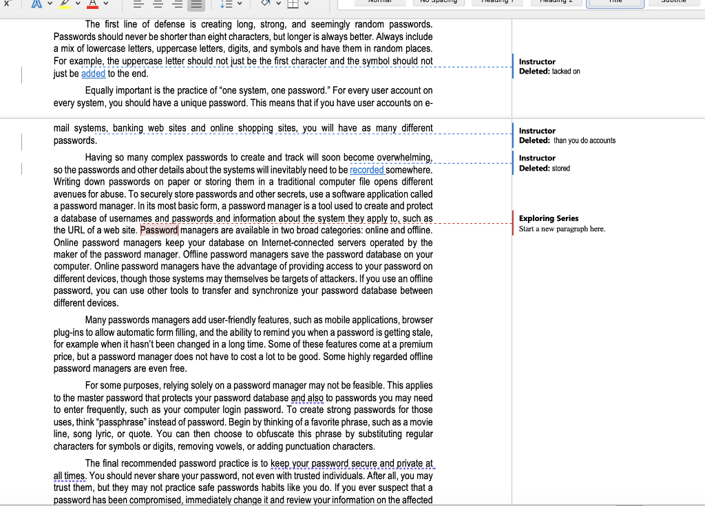 Solved Step Instructions Points Possible Start Word. | Chegg.com
