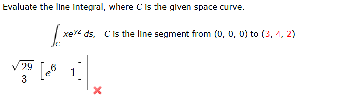 Solved Evaluate the line integral, where C is the given | Chegg.com