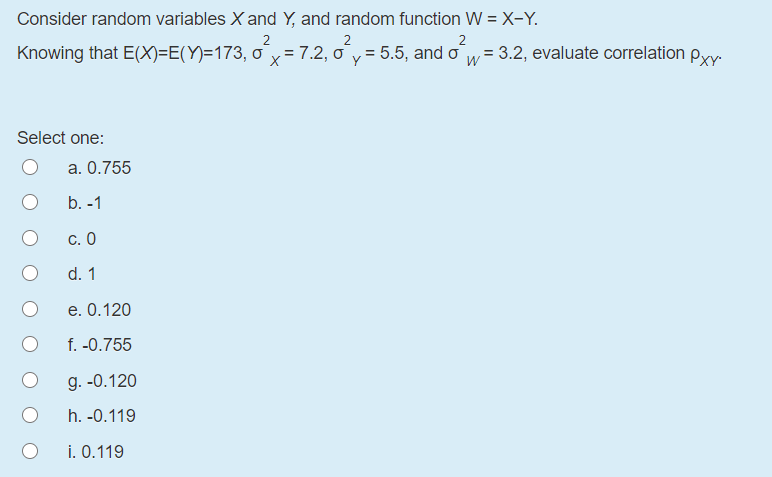 Solved Consider random variables X and Y, and random | Chegg.com