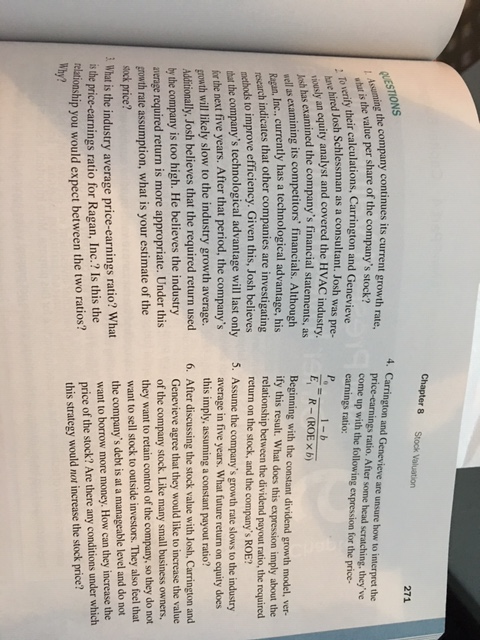 Solved c. Use the PL Tun present value of the dividends | Chegg.com