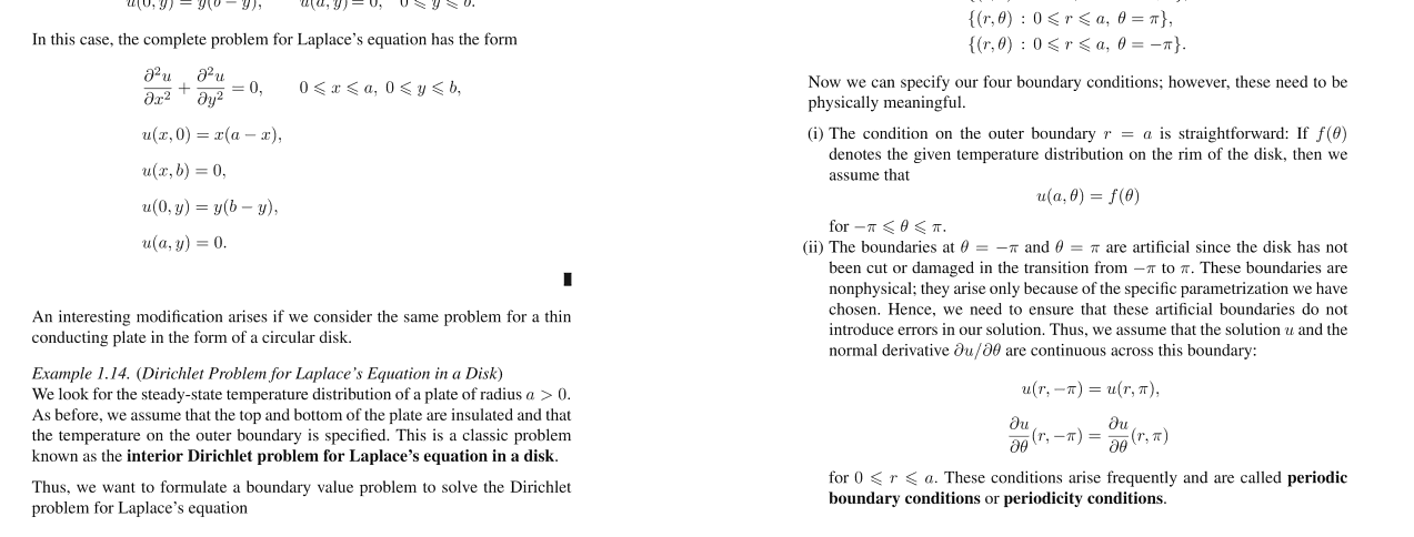 Solved 40 1 Introduction 1.10 Examples of Laplace's Equation | Chegg.com