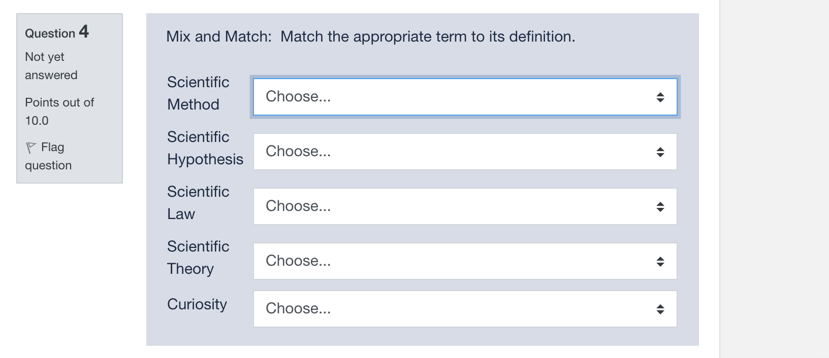 Solved Question 3 Match the event to the type of process | Chegg.com