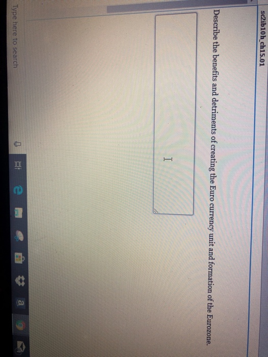 Solved sczib10h ch15.01 Describe the benefits and detriments | Chegg.com
