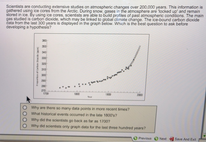 Solved Scientists are conducting extensive studies on | Chegg.com